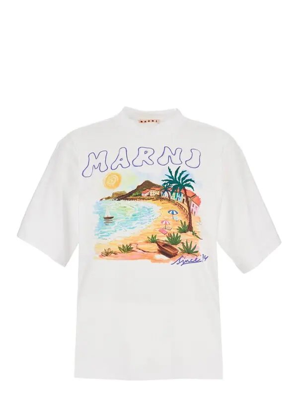 Marni Printed T-shirt - Multicolor