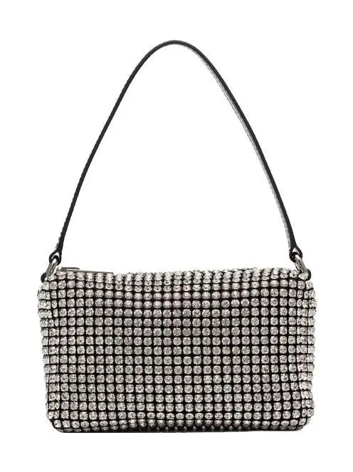Alexander Wang Crystal Embellished Mini Bag - Silver