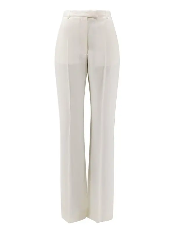 Alexander McQueen Wool Trousers - Multicolor