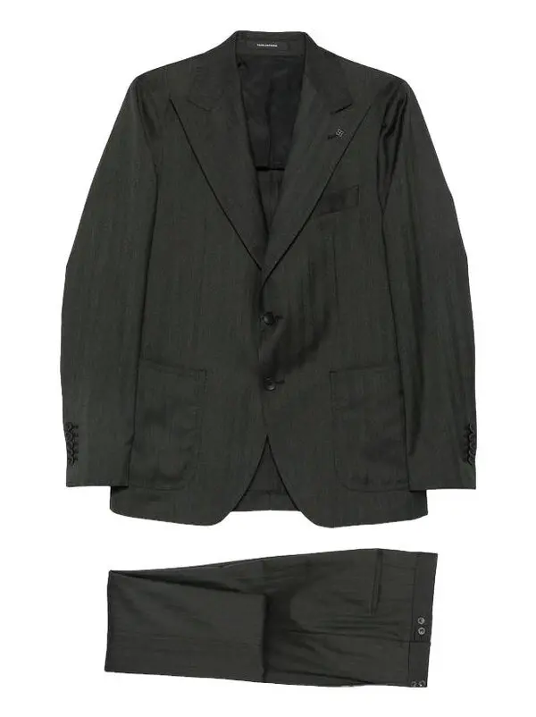 Tagliatore Suits Single Breasted Suits - Green