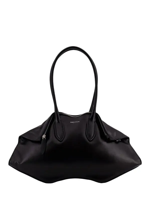 Alexander McQueen Manta Leather Shoulder Bag - Multicolor