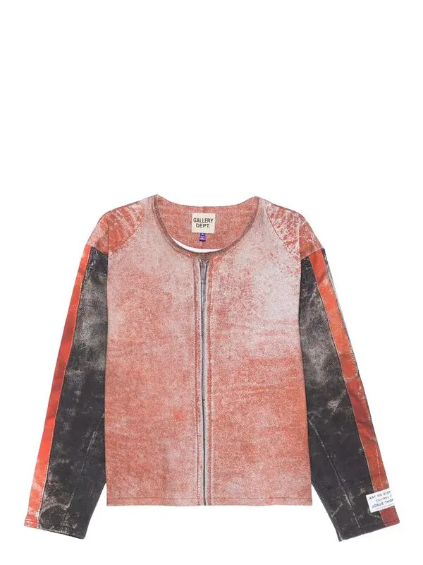 GALLERY DEPT. Crewneck Sweatshirt With Graphic Motif - Orange