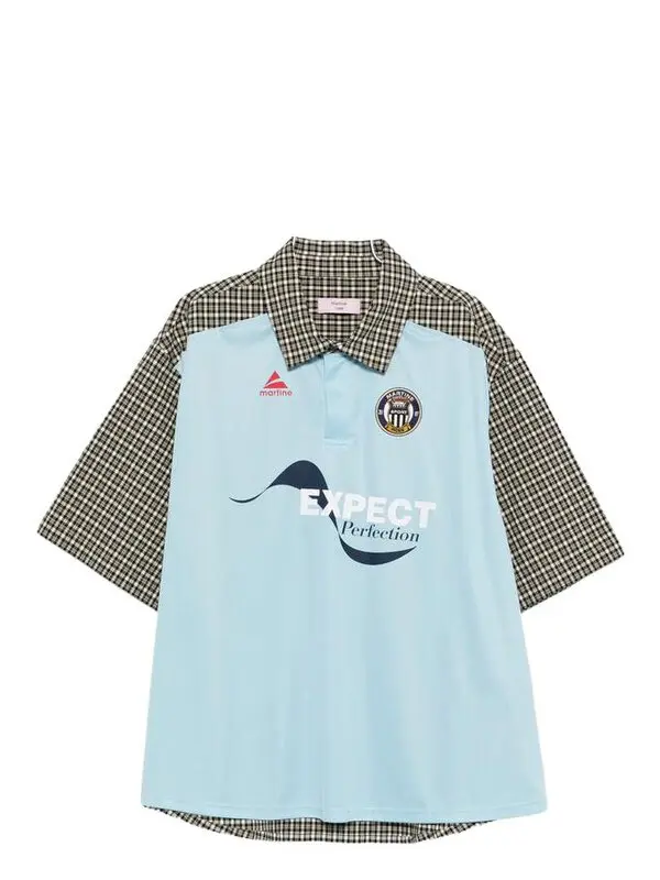 Martine Rose Polo Shirts - Blue