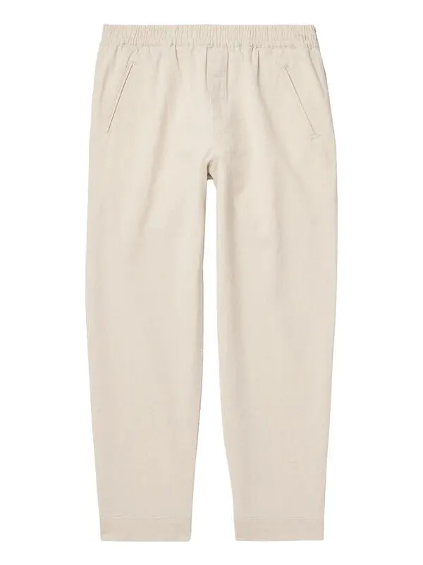 Folk Drawcord Assembly Straight-leg Trousers - Neutrals