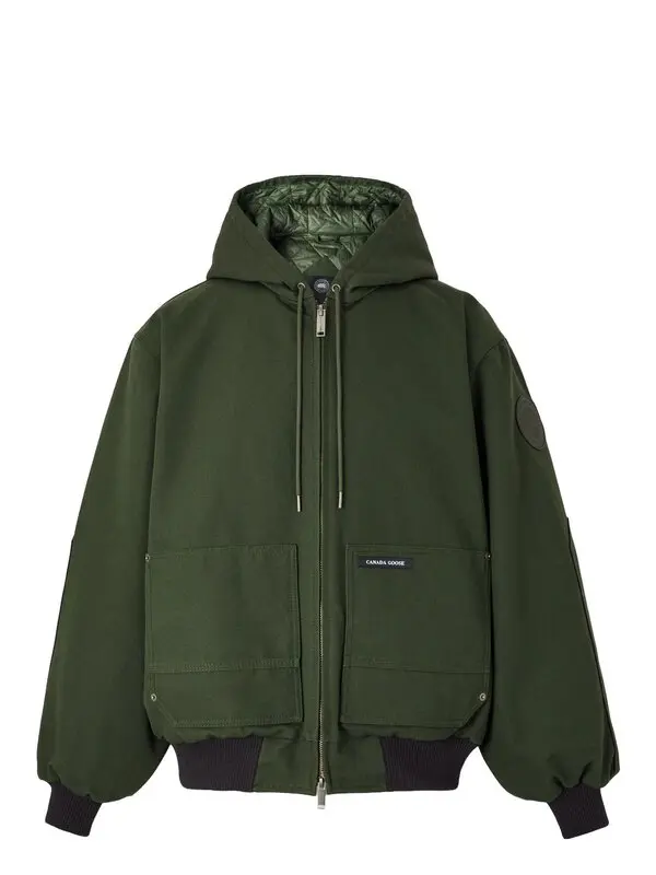 Canada Goose Beaumont Cotton-canvas Hooded Jacket - Green