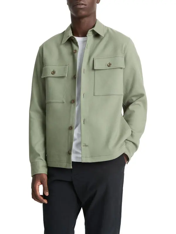 Vince Double-face Workwear Shirt Jacket - Broad Leaf