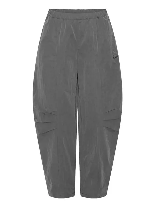 ROTATE BY BIRGER CHRISTENSEN Dark Elasticated Waist Track Pants - Grey