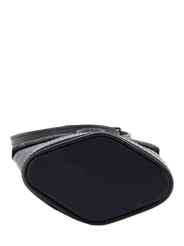 LOUIS VUITTON Monogram Eclipse Canvas Envelope Pouch Shoulder Bag - Black