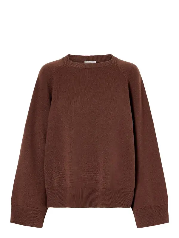 Brunello Cucinelli Cashmere Sweater - Brown