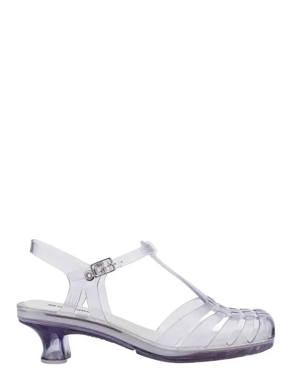 Melissa Vixen Kitten Heel Sandal - White