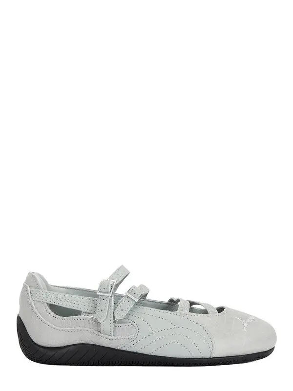 PUMA Speedcat Ballet Croc Sneaker - Puma White & Vapor Gray