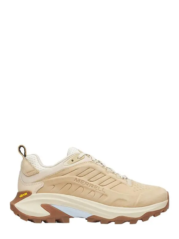 Merrell Moab Speed 2 Leather Waterproof Athletic Sneakers - Latte