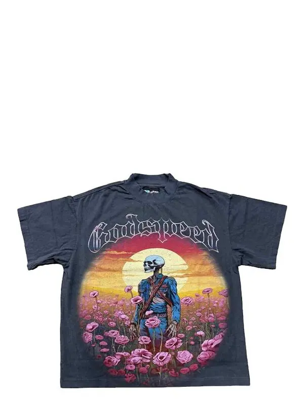 GODSPEED Open Fields Tee Shirt - Black