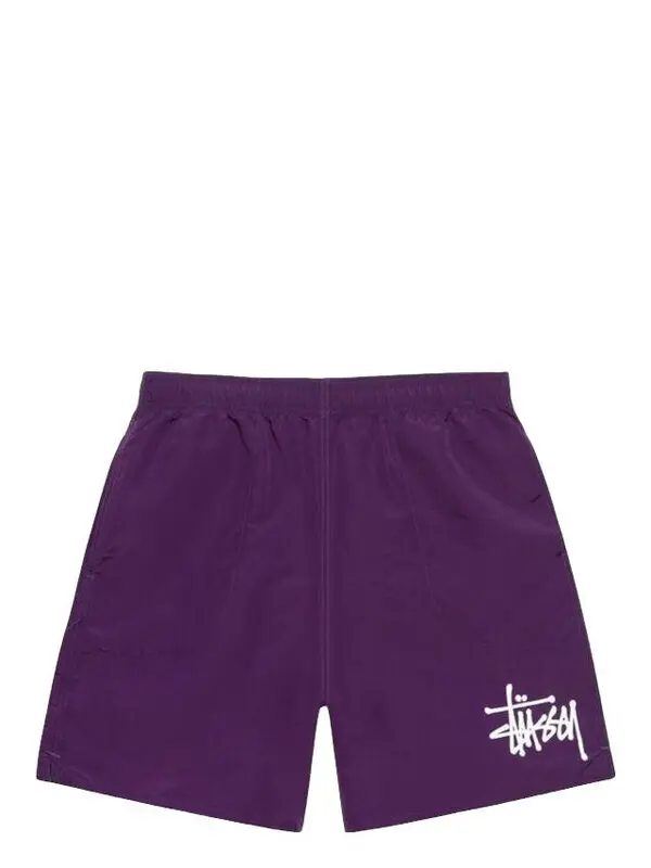 StÜssy Big Basic Water Shorts - Plum