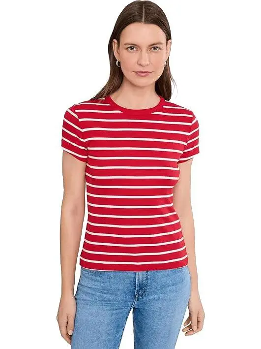 Madewell 90s Crew Neck Tee - Red