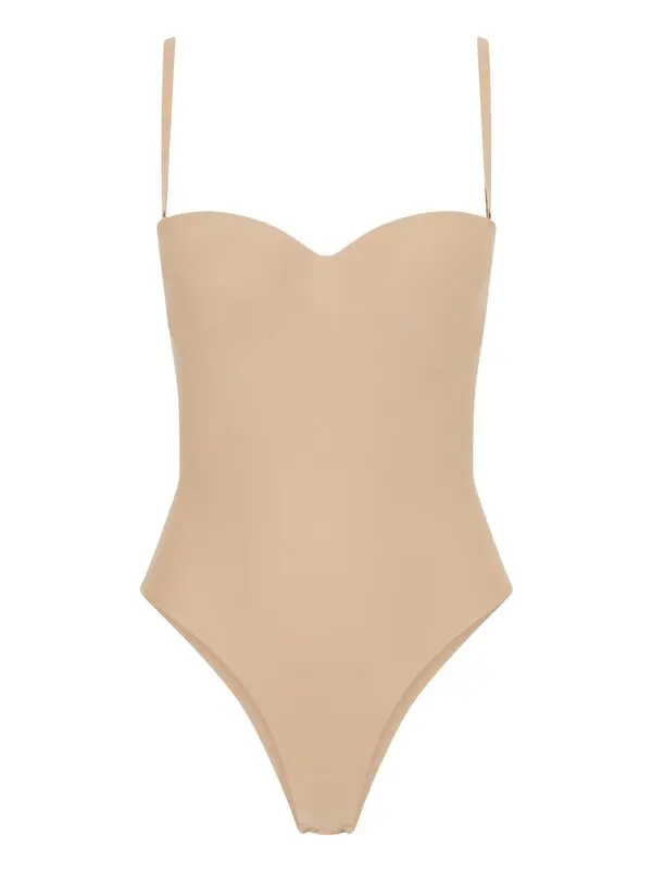 SKIMS Underwire Bodysuit - Brown