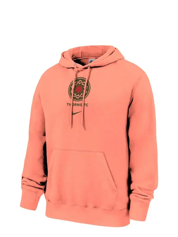 Nike Portland Thorns Fc Club Fleece Nwsl Pullover Hoodie - Pink