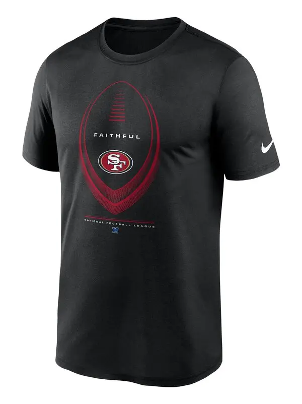 Nike San Francisco 49ers Legend Icon Dri-fit Nfl T-shirt - Black