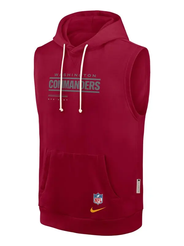 Nike Washington Commanders Sleeveless Pullover Hoodie - Red