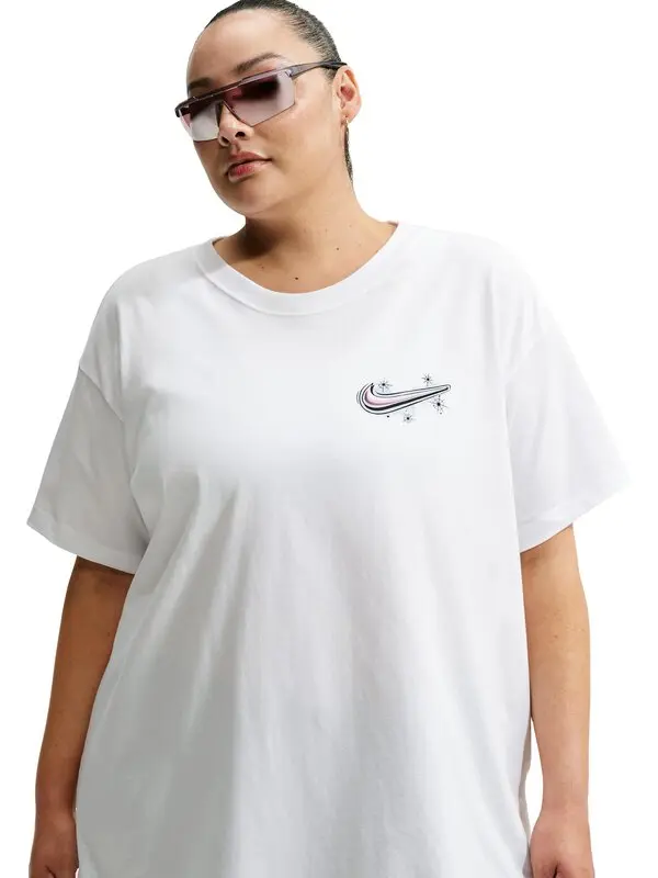 Nike Classic Oversized Cotton T-shirt - White