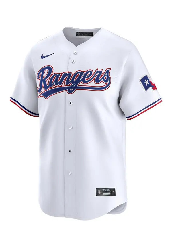 Nike Jacob Degrom Texas Rangers Limited Mlb Dri-fit Jersey - White