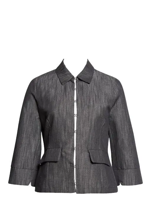 Paloma Wool Valeva Organic Cotton & Linen Denim Jacket - 209 - Grey