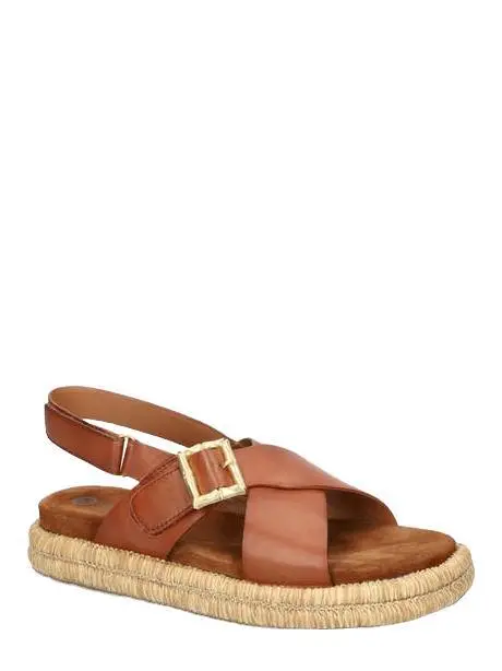 BELLA VITA Jaylyn Slingback Sandal - Tan Leather