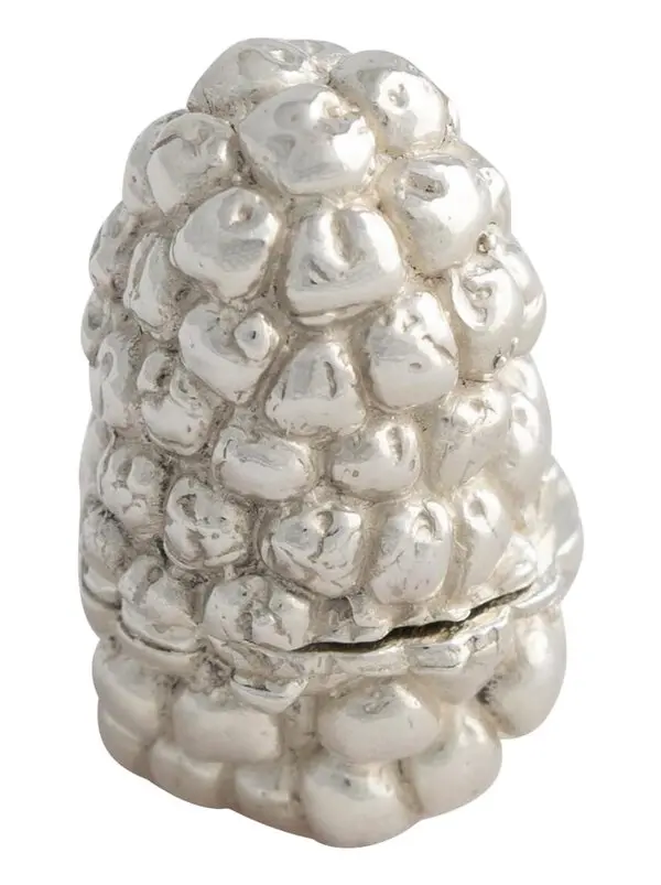 LEITÃO &AMP; IRMÃO Leitão & Irmão Blackberry Trinket Box In Sterling - Silver