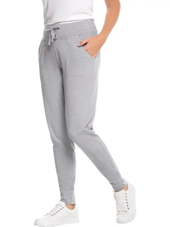 Coolibar Maho Upf 50+ Sun Protection Weekend Pants - Grey Heather