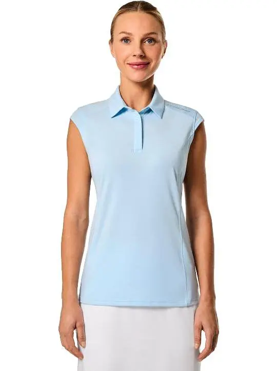 Coolibar Dew Performance Sleeveless Golf Polo - Skyride