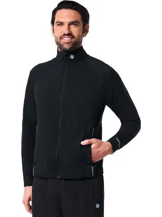 Coolibar Upf 50+ Sun Protection Sport Jacket - Black
