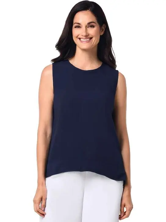 Coolibar Upf 50+ Sun Protection Long Sleeve Top - Navy