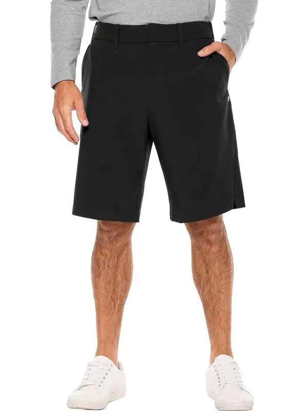 Coolibar Upf 50+ Hybrid Trek Shorts - Black
