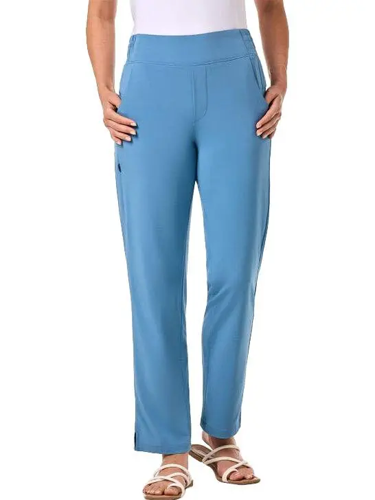 Coolibar Upf 50+ Sun Protection Travel Pants - Blue Dusk