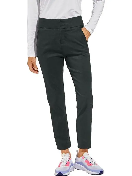 Coolibar Performance Golf Pants Upf 50+ Sun Protection - Black