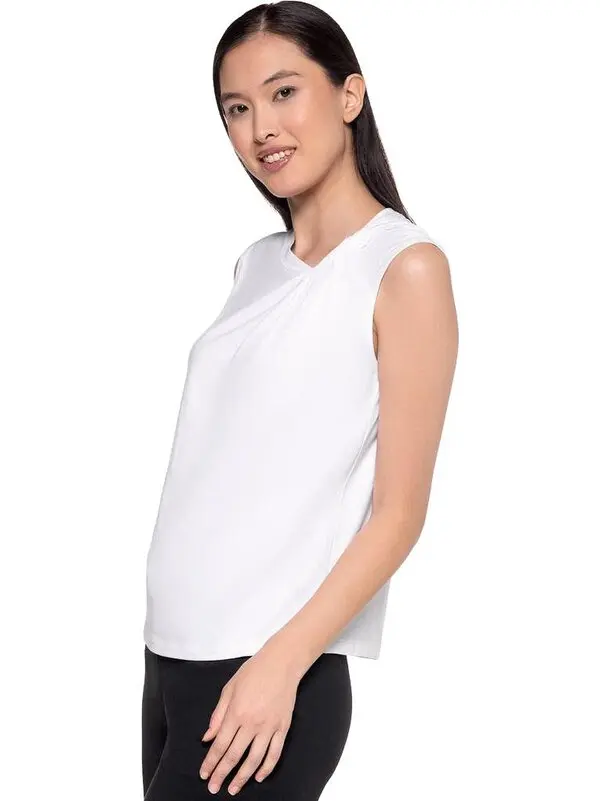 Coolibar Twist Tank Upf 50+ Sun Protection - White