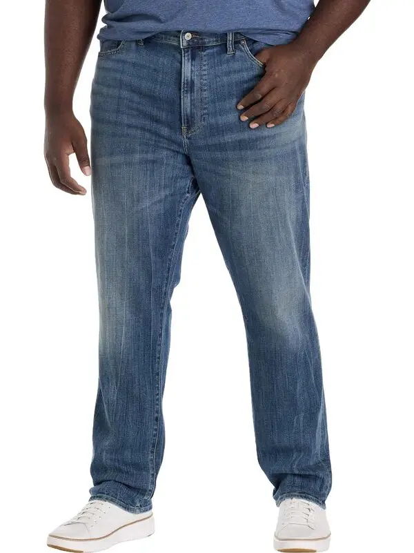 Lucky Brand Big & Tall Athletic Tapered Fit Jeans - Travis