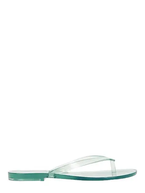 Madewell X Melissa Jelly Thong Flip Flop - Green