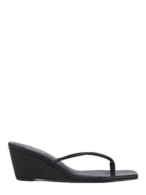 Raye Livy Wedge Sandal - Black