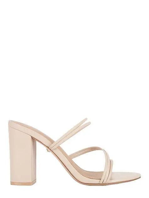 Raye Nahla Block Heel Sandal - Light Nude
