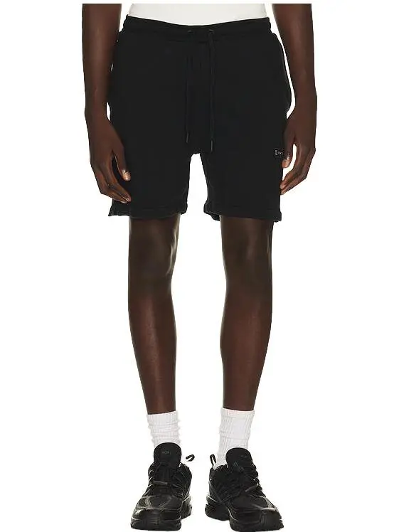 WHITESPACE Fleece Shorts - Black
