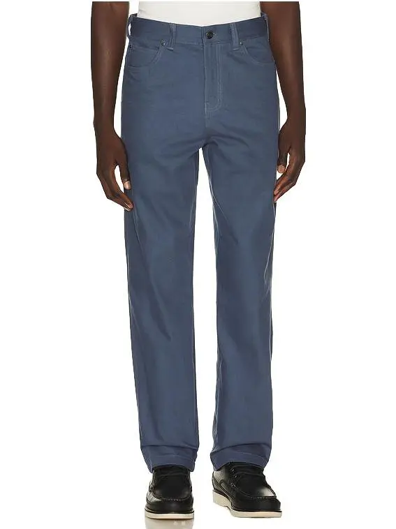 Dickies Wellsville Loose Tapered Twill Pants - Retro Indigo