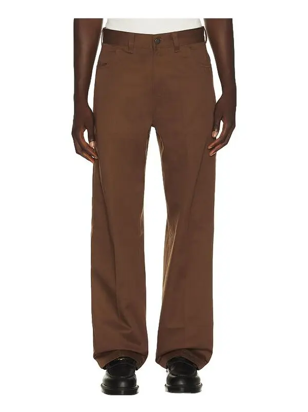 Dickies Loose Straight Twill Pant - Timber Brown