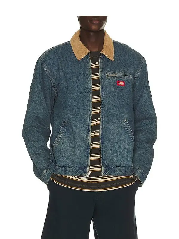 Dickies Denim Painter Jacket - Khaki Tinted Blue