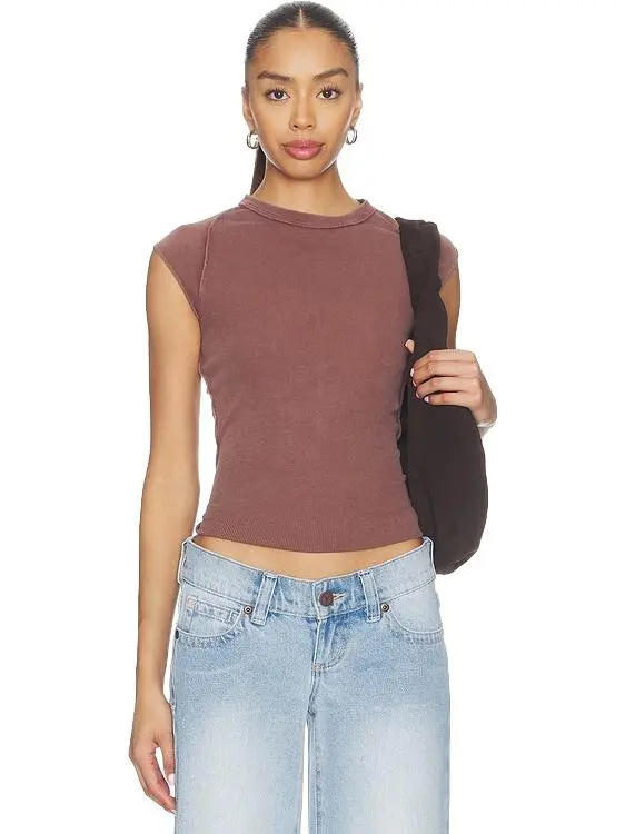 Free People Ever Had" Tee - Brunette