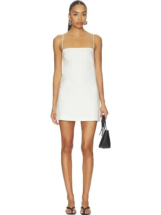 EAVES Elodie Mini Dress - White