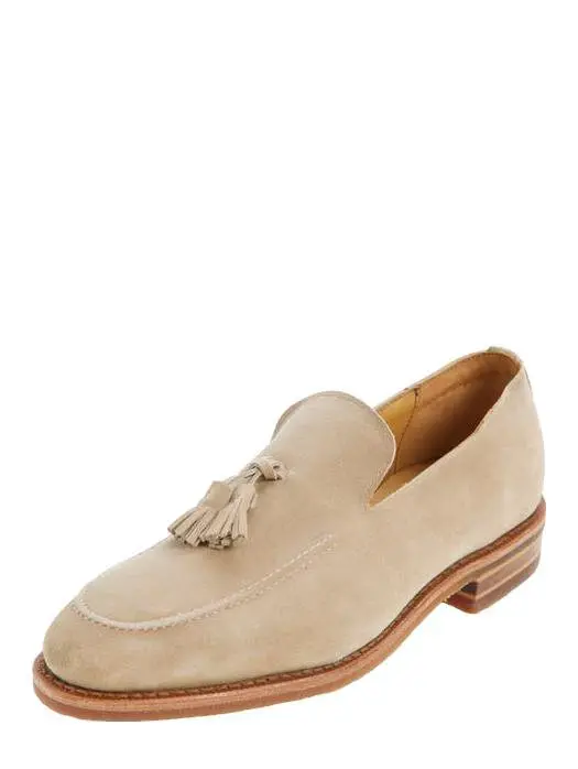 Allen Edmonds Roman Suede Tassel Loafer - Gaucho Suede