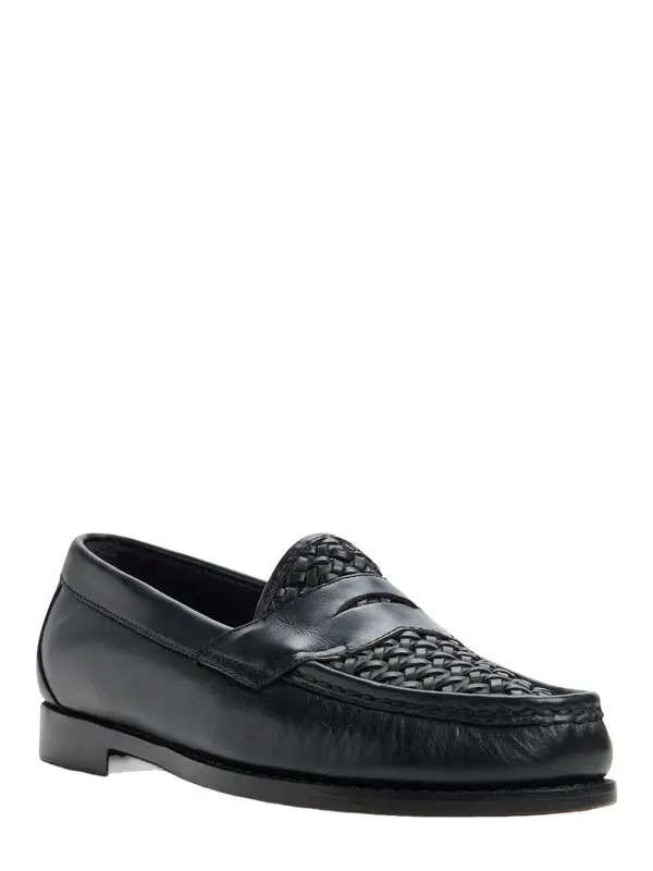 G.H.BASS Logan Penny Loafer - Black