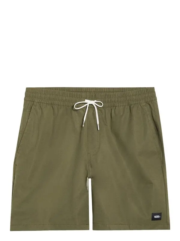 VANS Relaxed Fit Water-resistant Sport Shorts - Mossy Olive