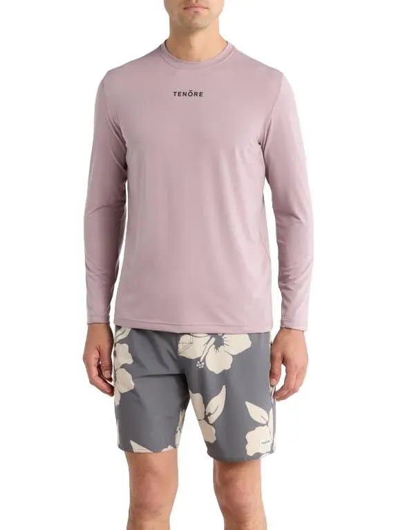 TENŌRE Long Sleeve Upf 50+ Rashguard - Zinc